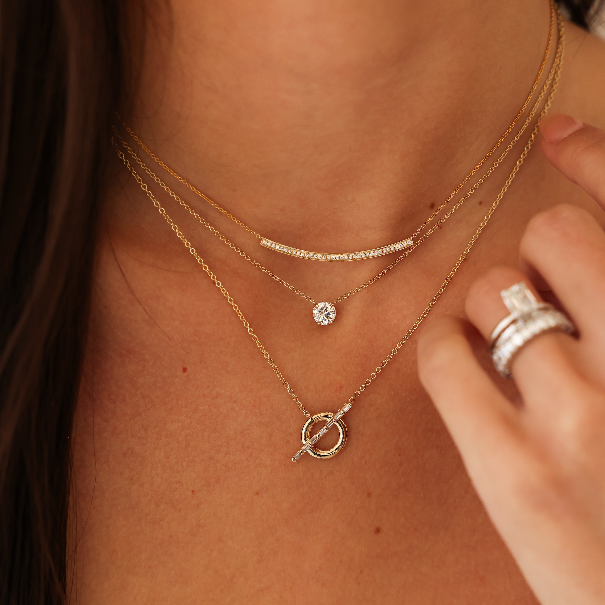 Bridal Necklaces for Wedding Days by Dana Rebecca | Dana Rebecca Designs