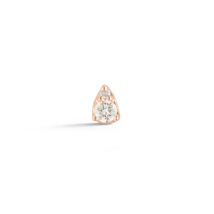 Teardrop Diamond Earrings: Sophia Ryan Single Petite Teardrop Stud ...
