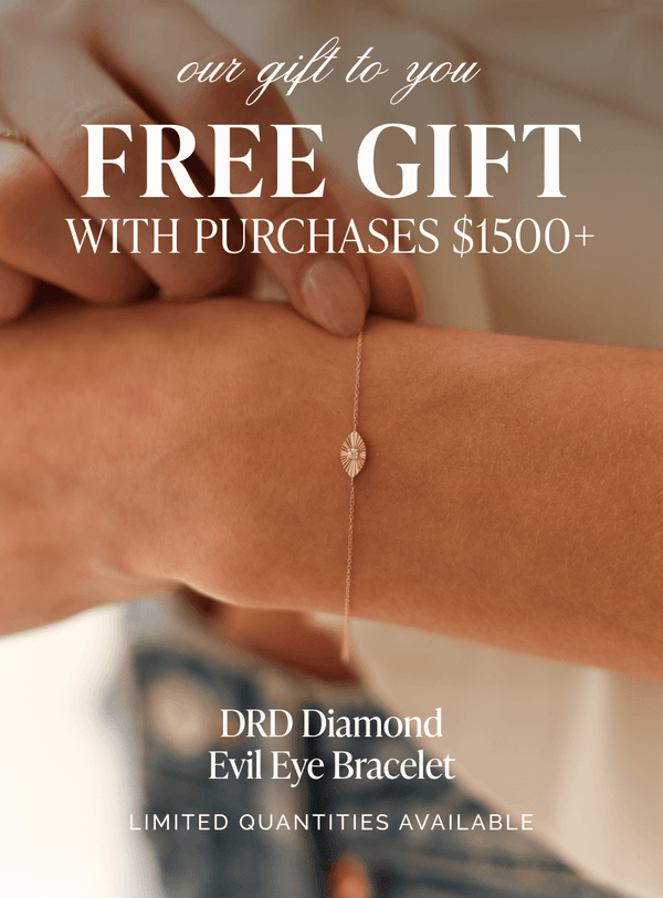 14K Gold Diamond Stacking Rings | Dana Rebecca Designs