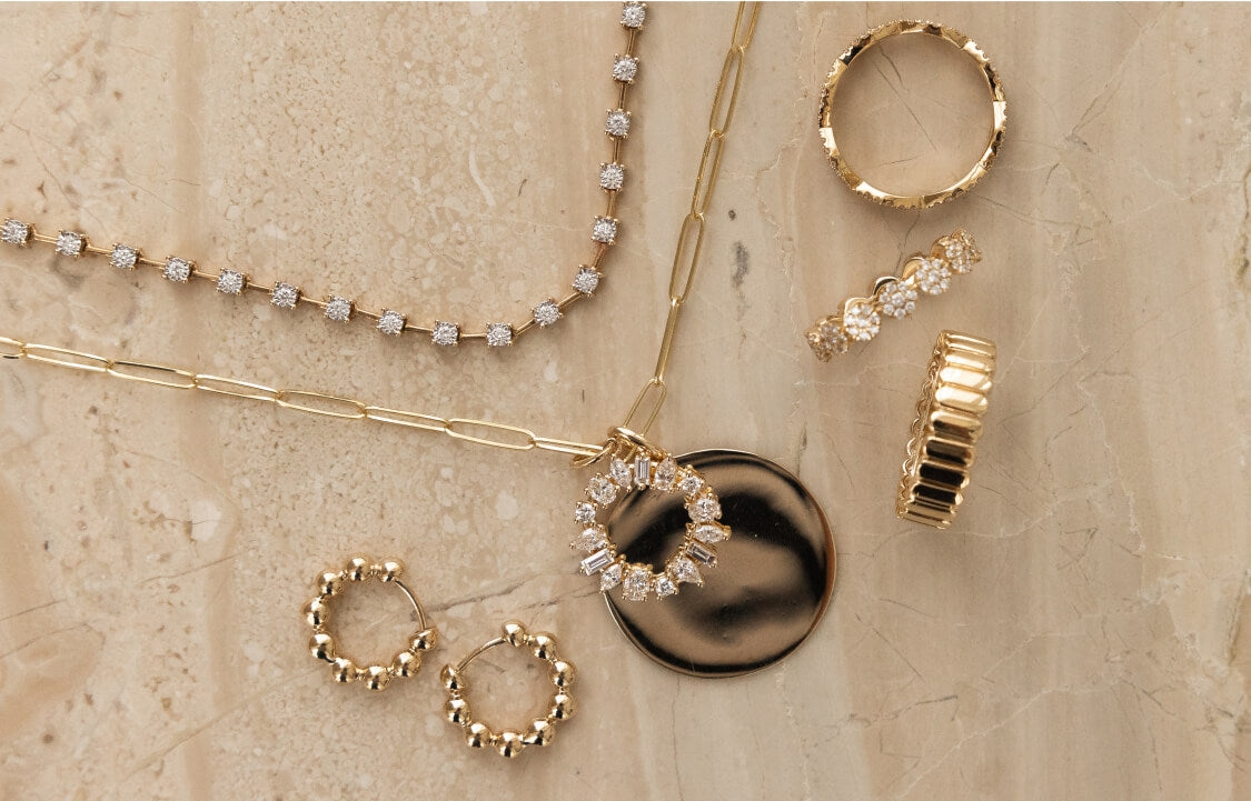 Dana Rebecca Designs - Livy Gold Collection - Heart and Star 14k Gold ...